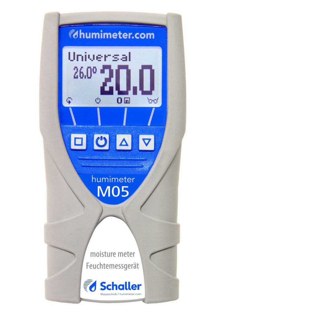 humimeter M05 - Professional moisture meters - Schaller Messtechnik