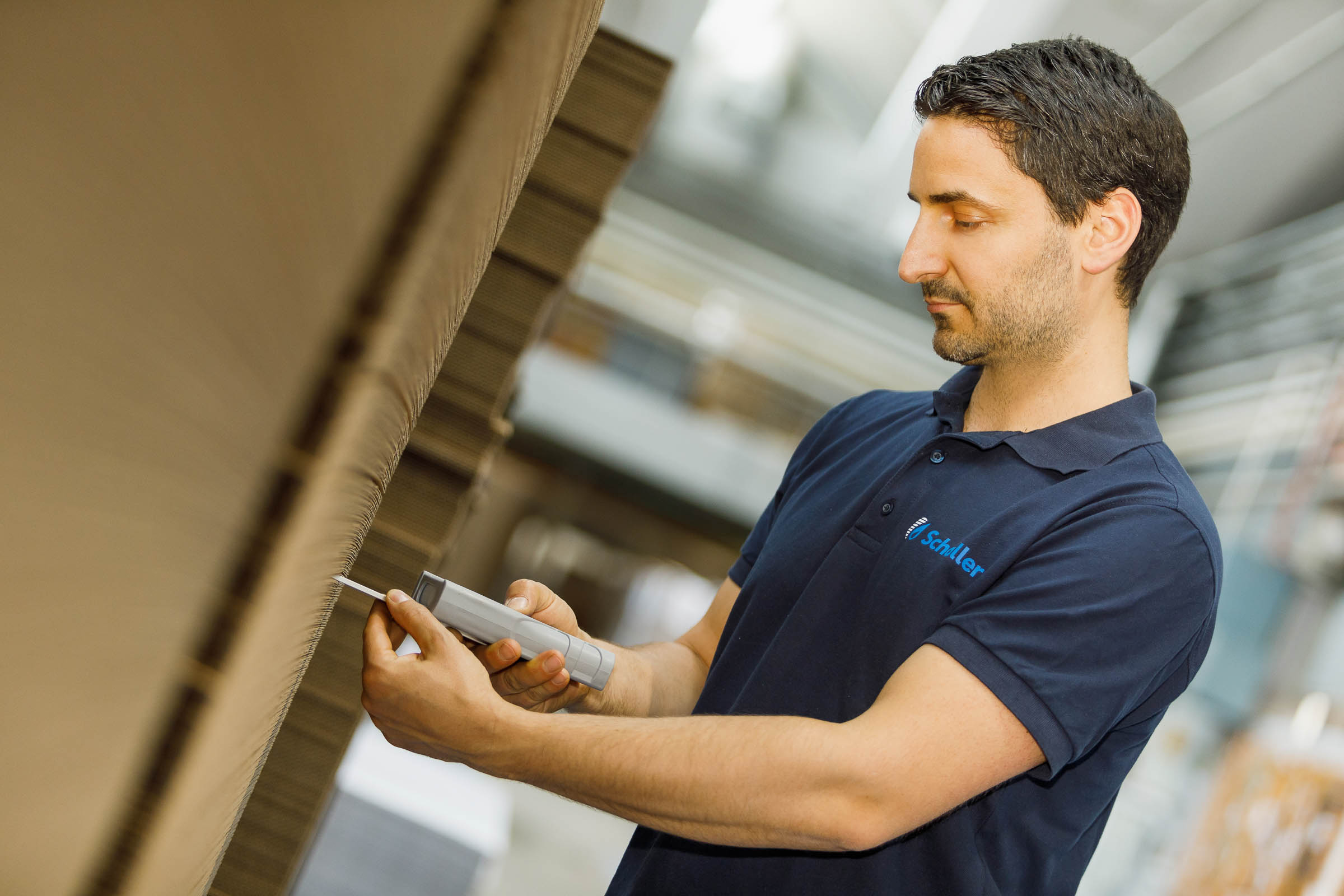 Laboratory order EN ISO 287 (paper & cardboard) - Schaller Messtechnik